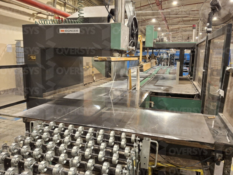 Flexo Folder Gluer / Casemaker Emba 244 usata - Oversys